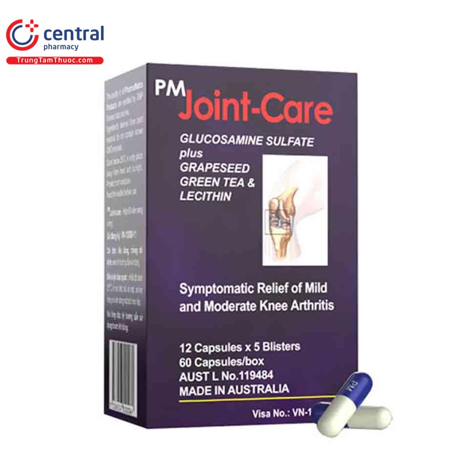 [CHÍNH HÃNG] Thuốc PM Joint - Care điều trị các bệnh lý xương khớp