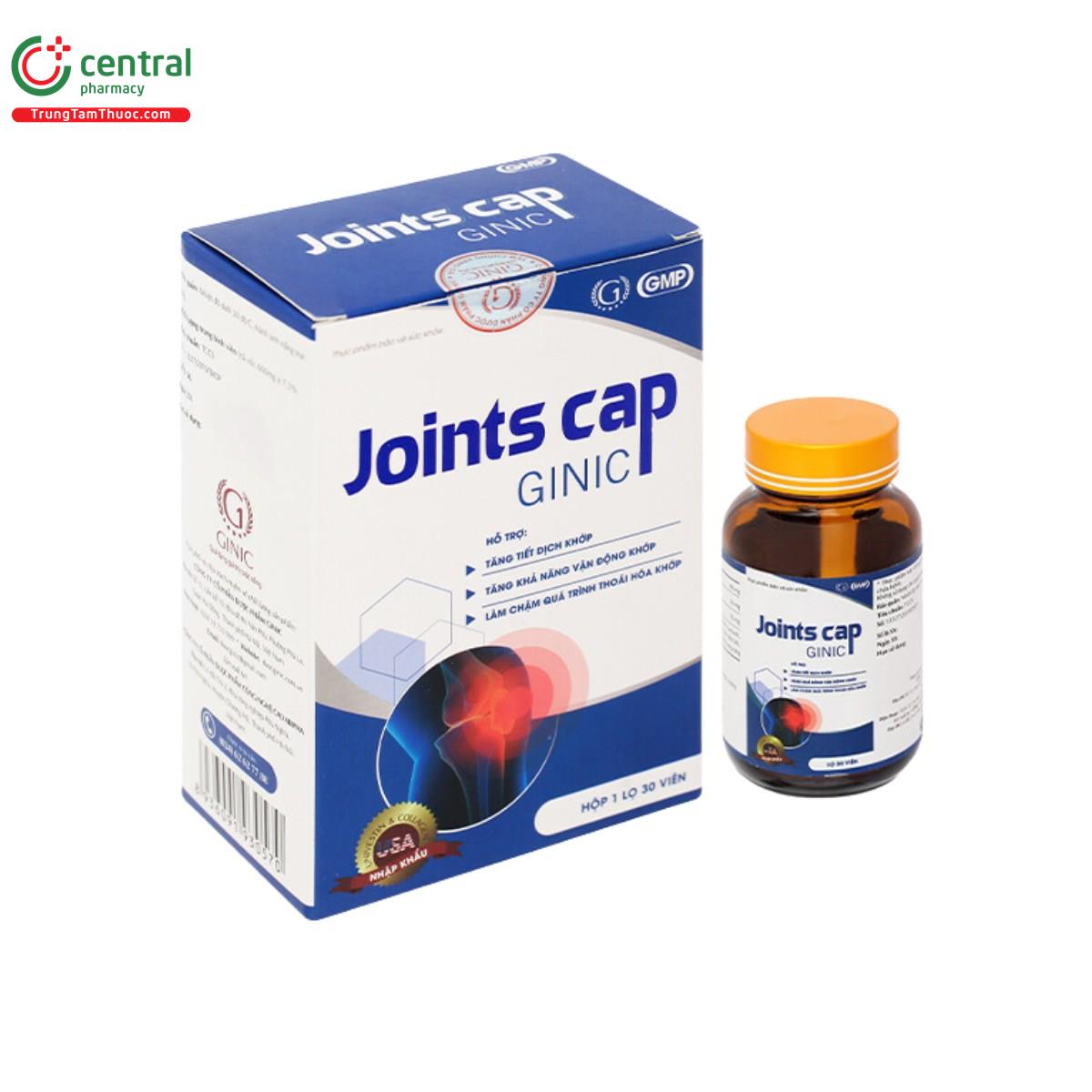 Joints Cap Ginic - Hỗ trợ bôi trơn khớp, làm chậm thoái hóa khớp