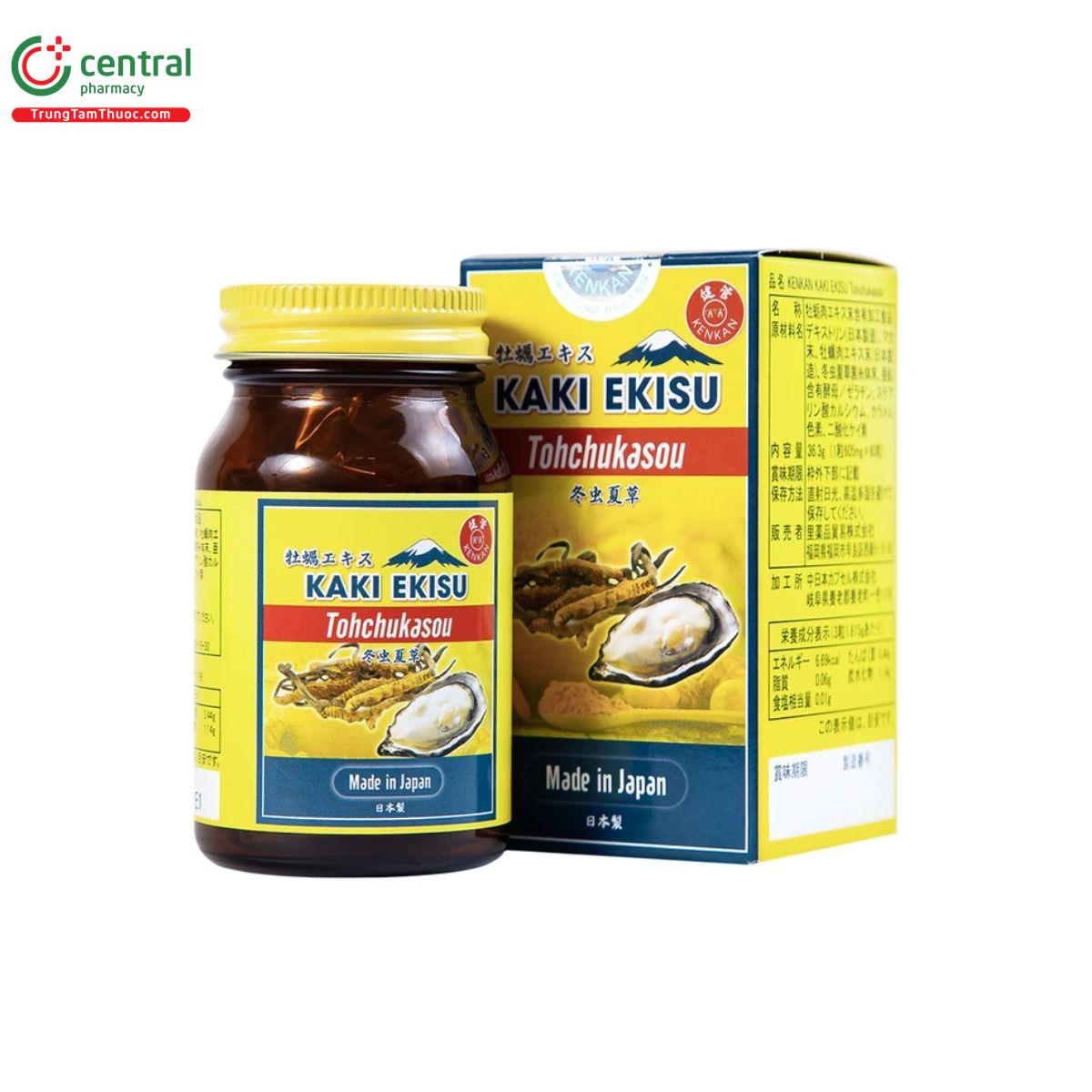 Kaki Ekisu Tohchukasou Kenkan - Hỗ trợ tăng cường sinh lý nam giới