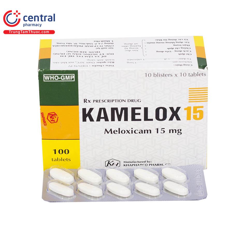 [CHÍNH HÃNG] Thuốc Kamelox 15 giảm đau xương khớp hiệu quả