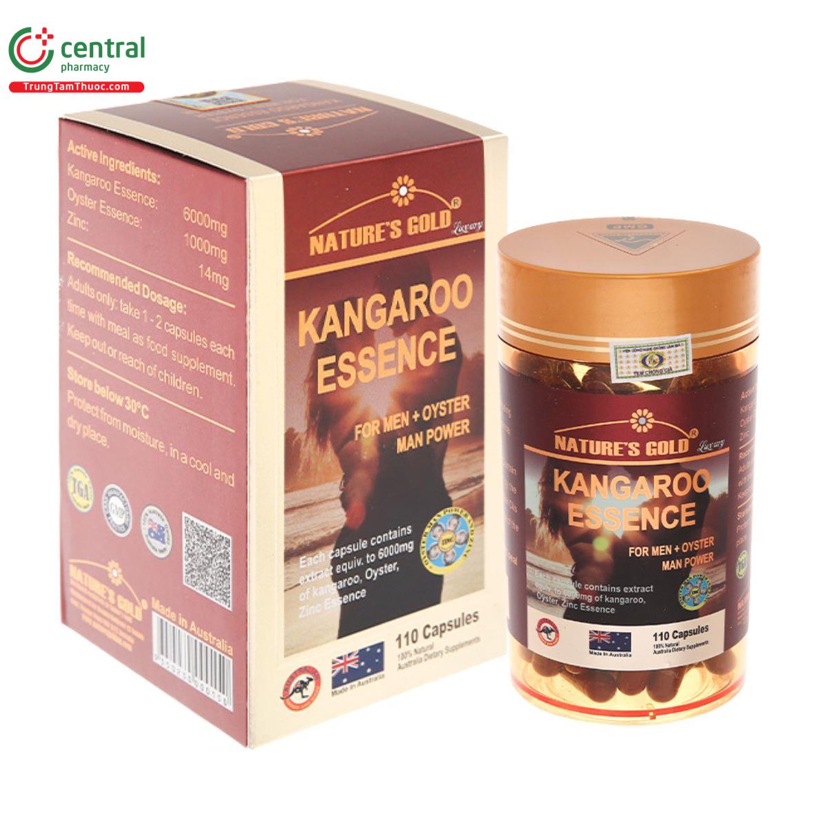 Kangaroo Essence Nature’s Gold bồi bổ cơ thể, tăng sinh lực nam giới