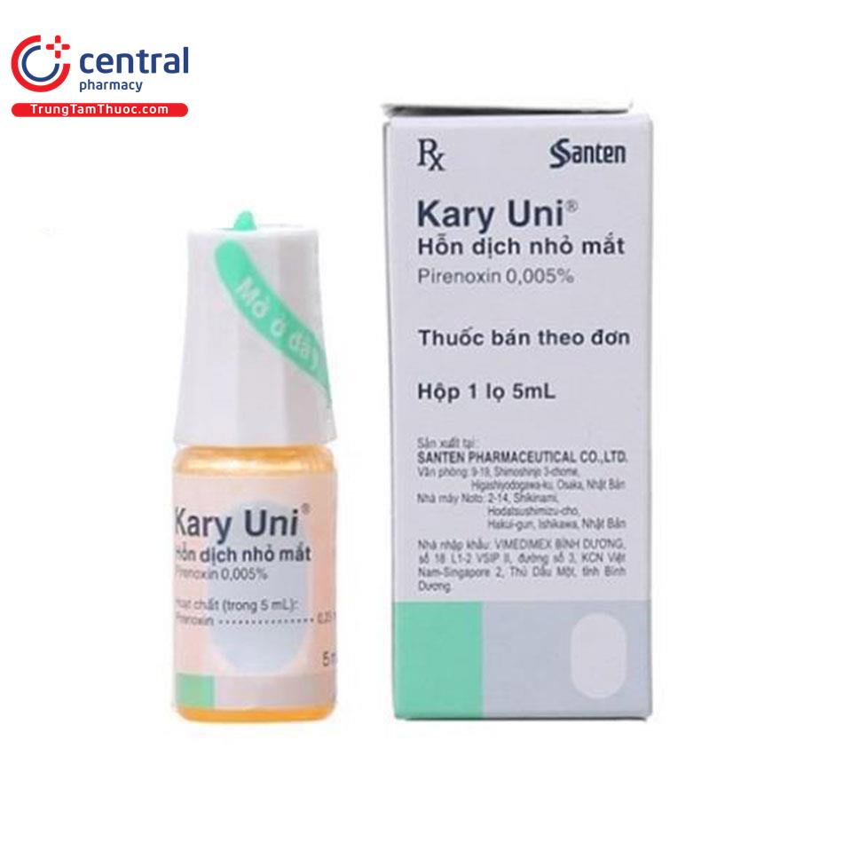 Thuốc Kary Uni 0.005% 5ml: Tác dụng - Liều dùng và Giá bán
