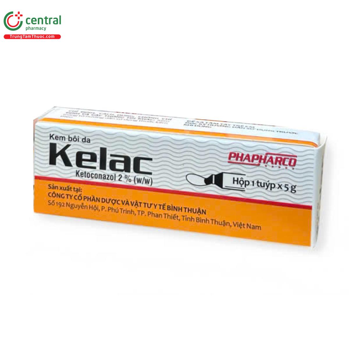 Thuốc Kelac 2% (Ketoconazol) - Trị nấm ngoài da, lang ben, hắc lào