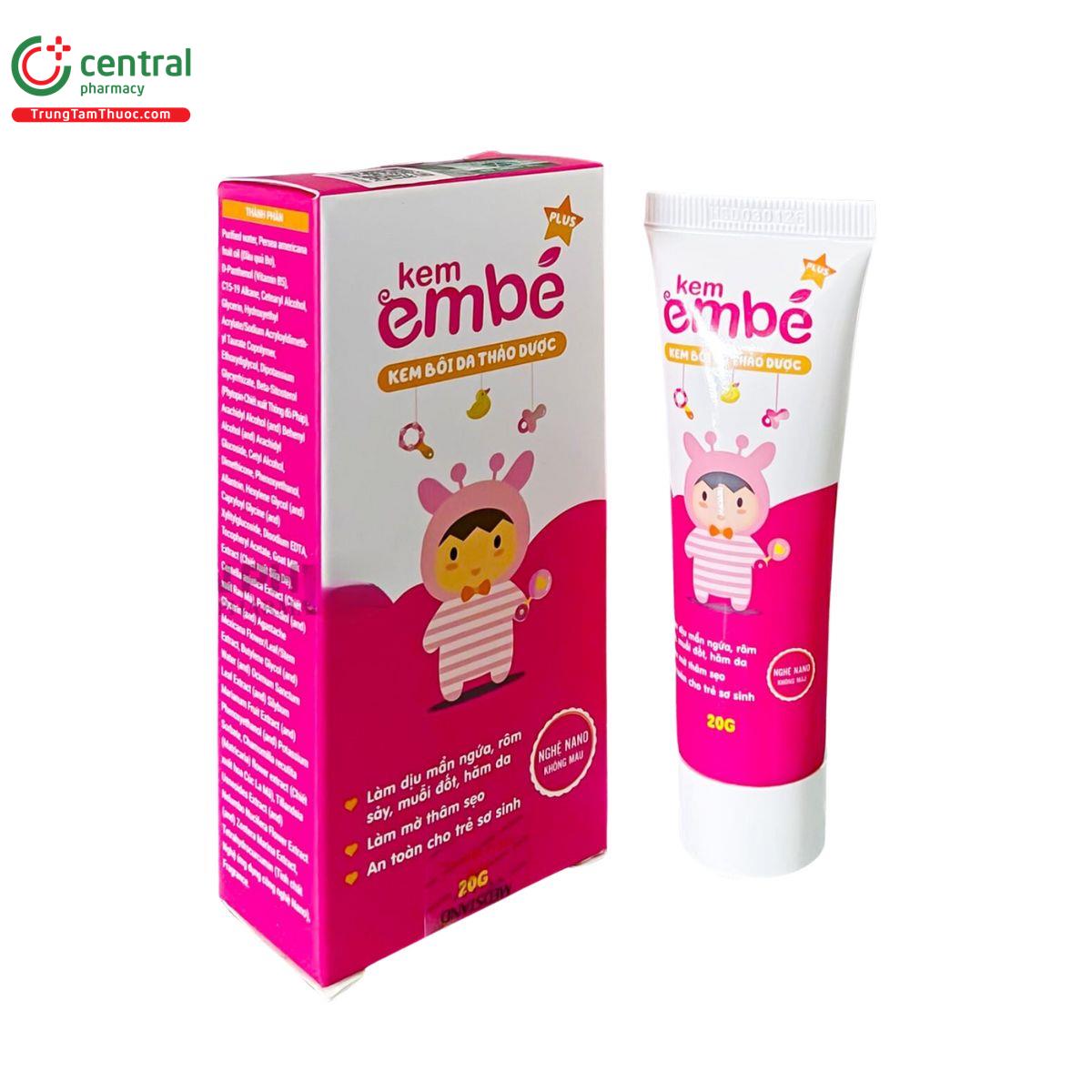 Kem em bé Plus - Chống viêm, chống hăm tã, rôm sảy cho bé yêu