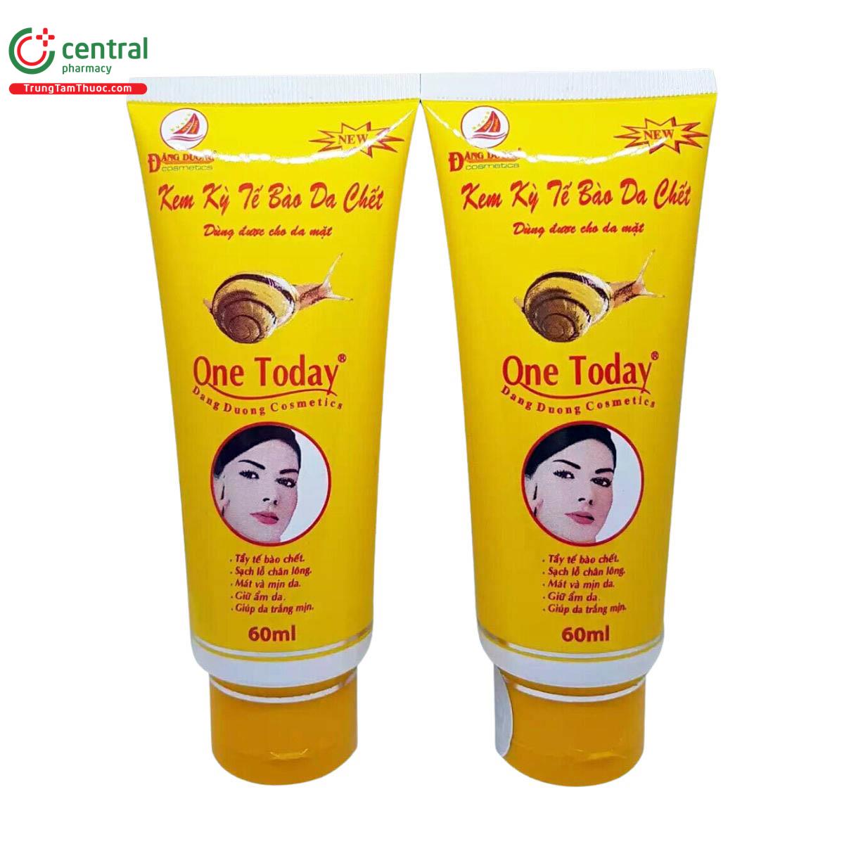 Kem Kỳ Tế Bào Da Chết One Today giúp da luôn mềm mịn, rạng ngời
