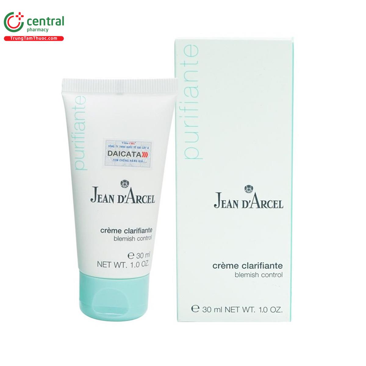 Kem trị mụn Jean D’Arcel Blemish Control giúp ngừa, giảm mụn trên da
