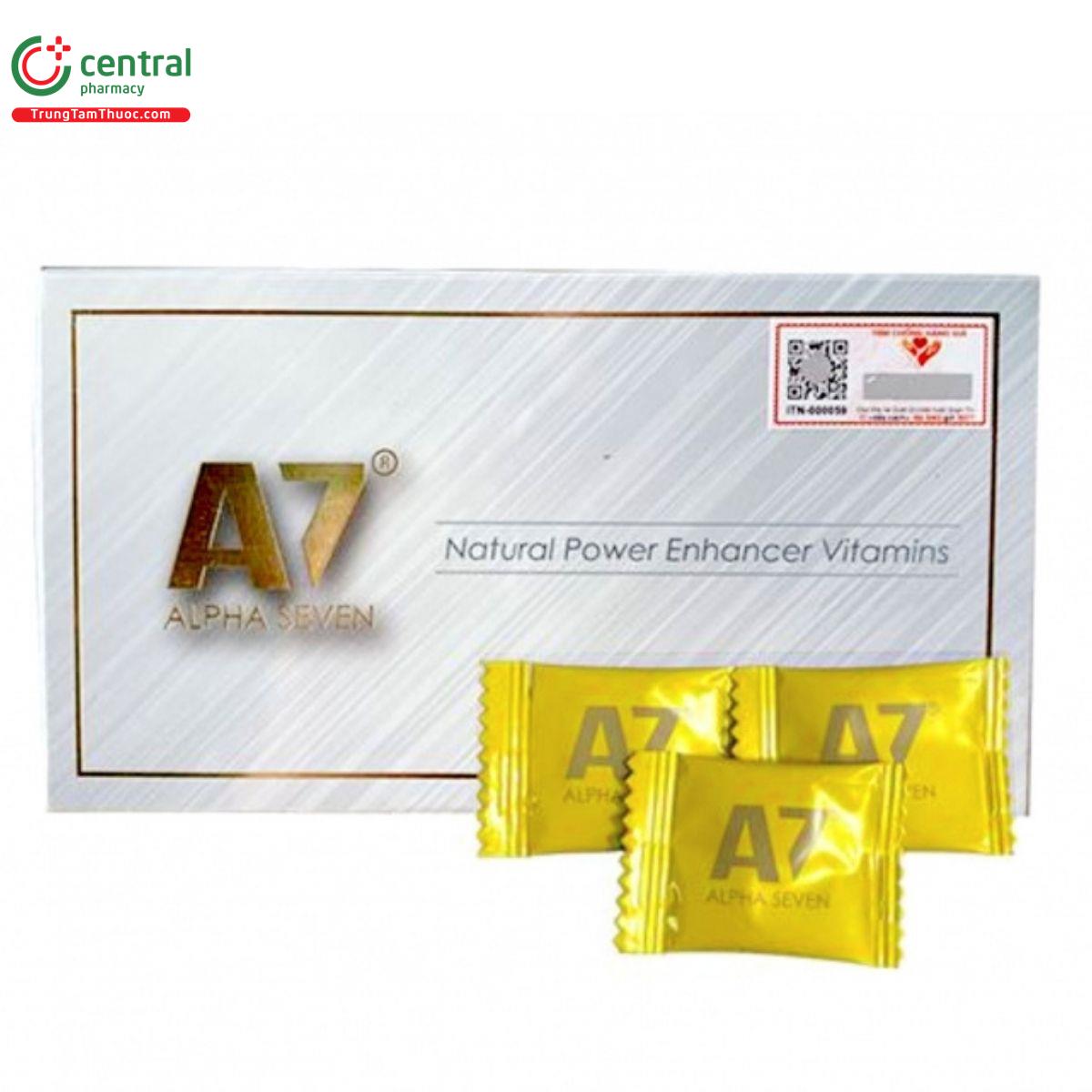 Kẹo cường dương Alpha Seven A7, tăng cường sinh lý, kéo dài cuộc yêu
