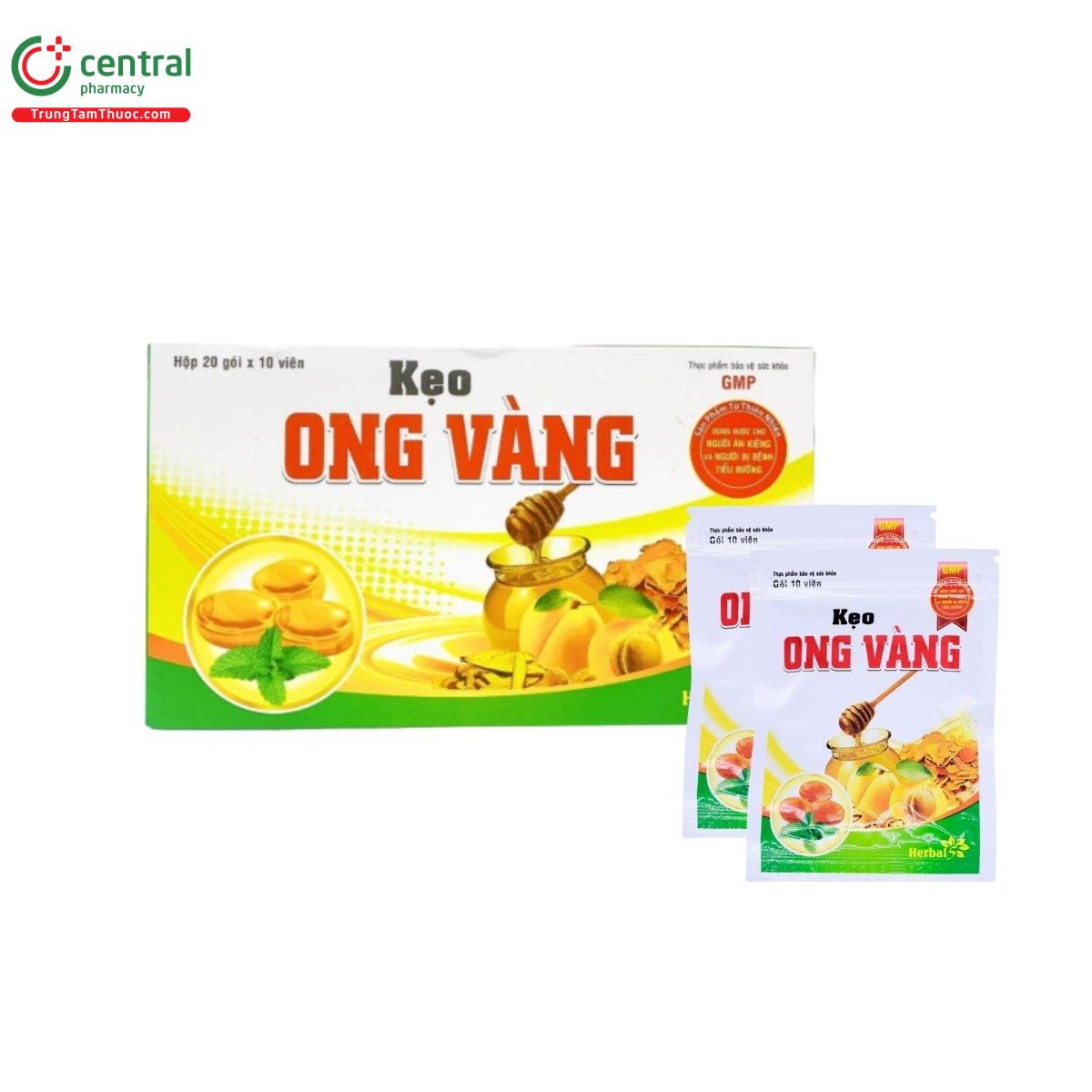 Kẹo Ong Vàng (2g/1 viên) giá bao nhiêu, có dùng được cho bà bầu không?