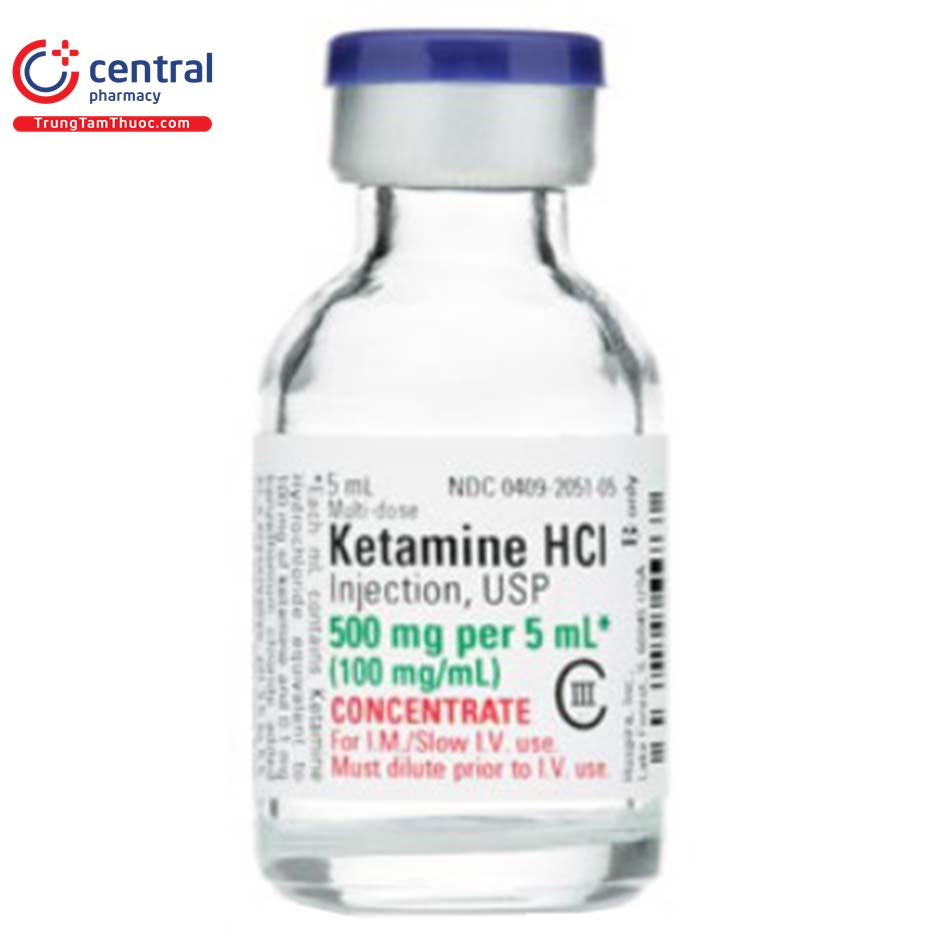 [CHÍNH HÃNG] Thuốc gây mê Ketamine Hydrochloride injection 500mg/10ml