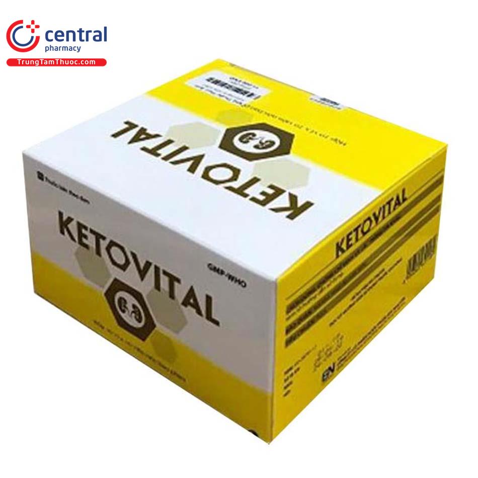 [CHÍNH HÃNG] Thuốc Ketovital - điều trị bệnh suy thận mạn tính