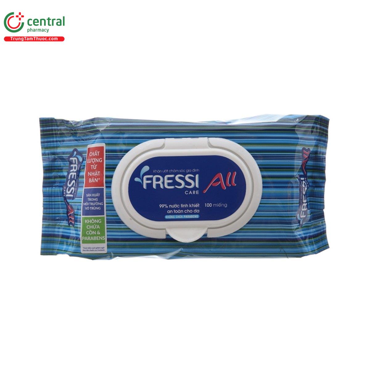 Khăn ướt Fressi Care All gói 100 tờ có tốt không, giá bao nhiêu, mua ở đâu?