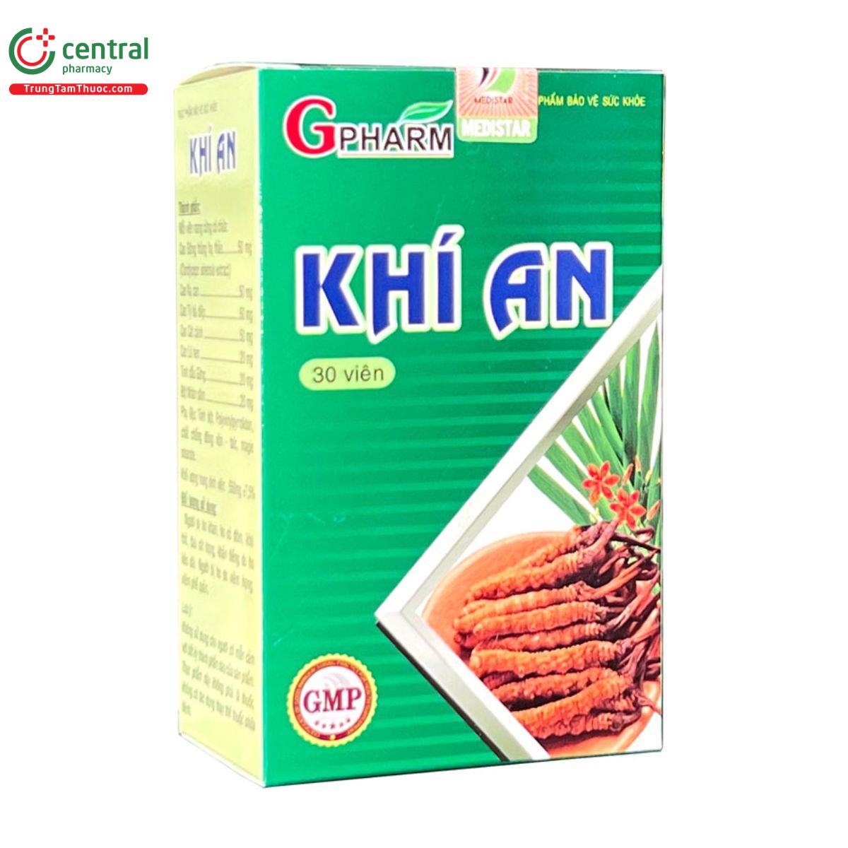 Thuốc Khí An Gpharm - Hỗ trợ bổ phế, giúp giảm ho, làm loãng đờm