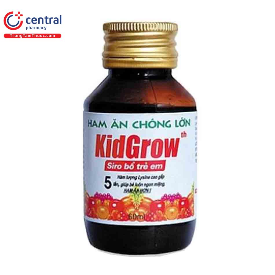 [CHÍNH HÃNG] Thuốc KidGrow 60ml - Siro bồi bổ cho trẻ em