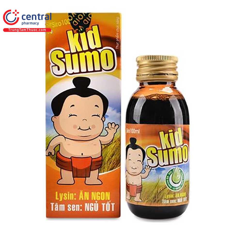 Thuốc Kid Sumo: tác dụng, đối tượng sử dụng, giá bán