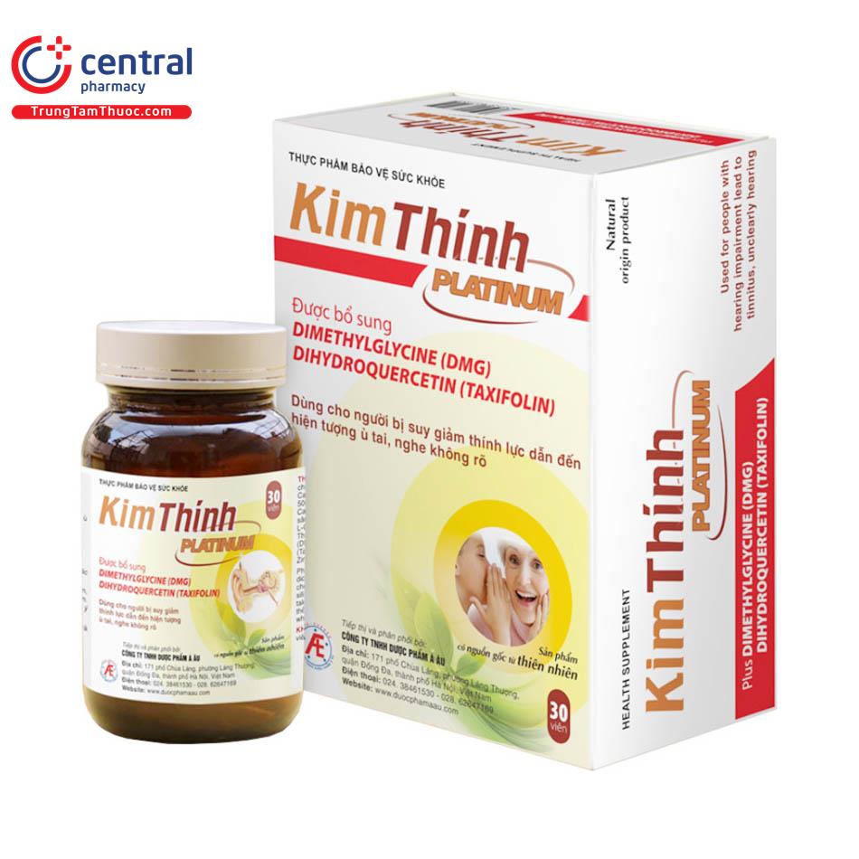 [CHÍNH HÃNG] Thuốc Kim Thính Platinum tăng cường thính giác