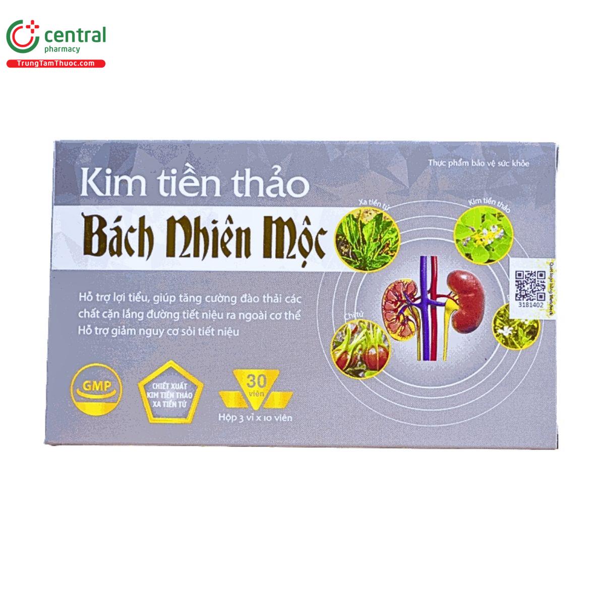 Kim Tiền Thảo Bách Nhiên Mộc hỗ trợ lợi tiểu, bảo vệ sức khỏe tiết niệu