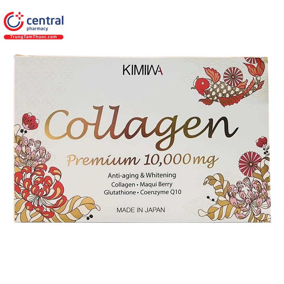 [CHÍNH HÃNG] Thuốc Kimiwa Collagen Premium 10000mg đẹp da từ Nhật Bản