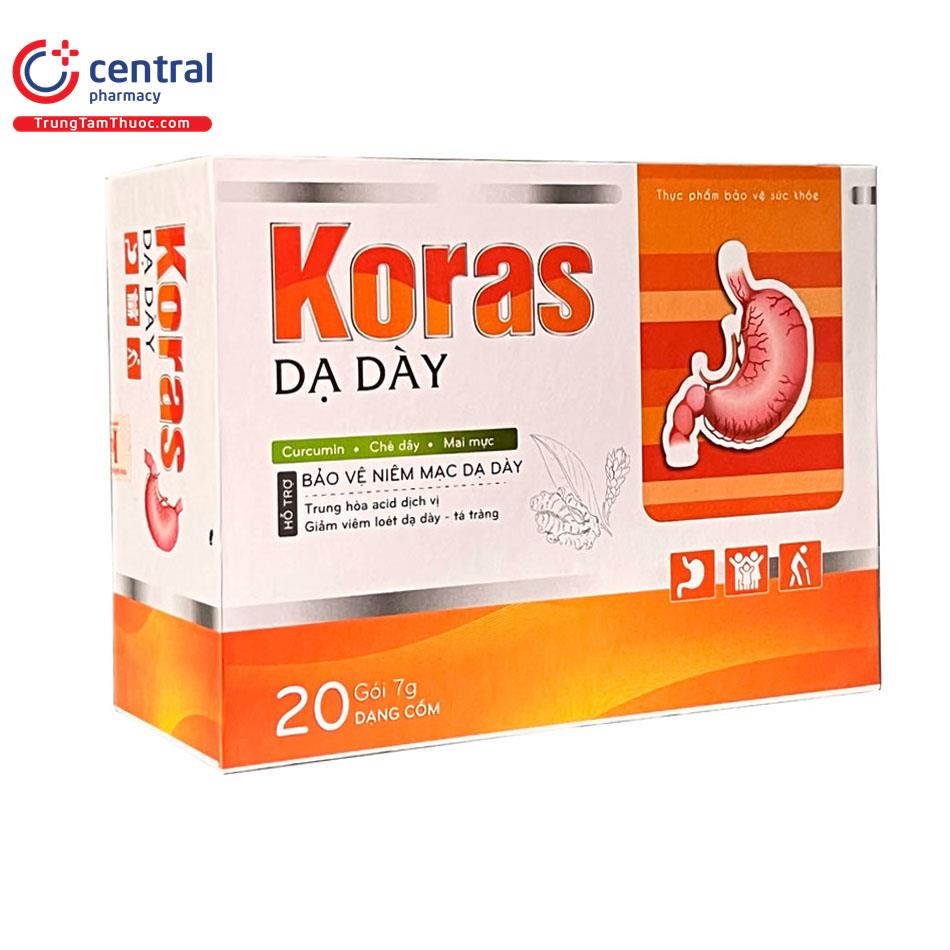 [CHÍNH HÃNG] Thuốc Koras Dạ Dày - hỗ trợ điều trị loét dạ dày