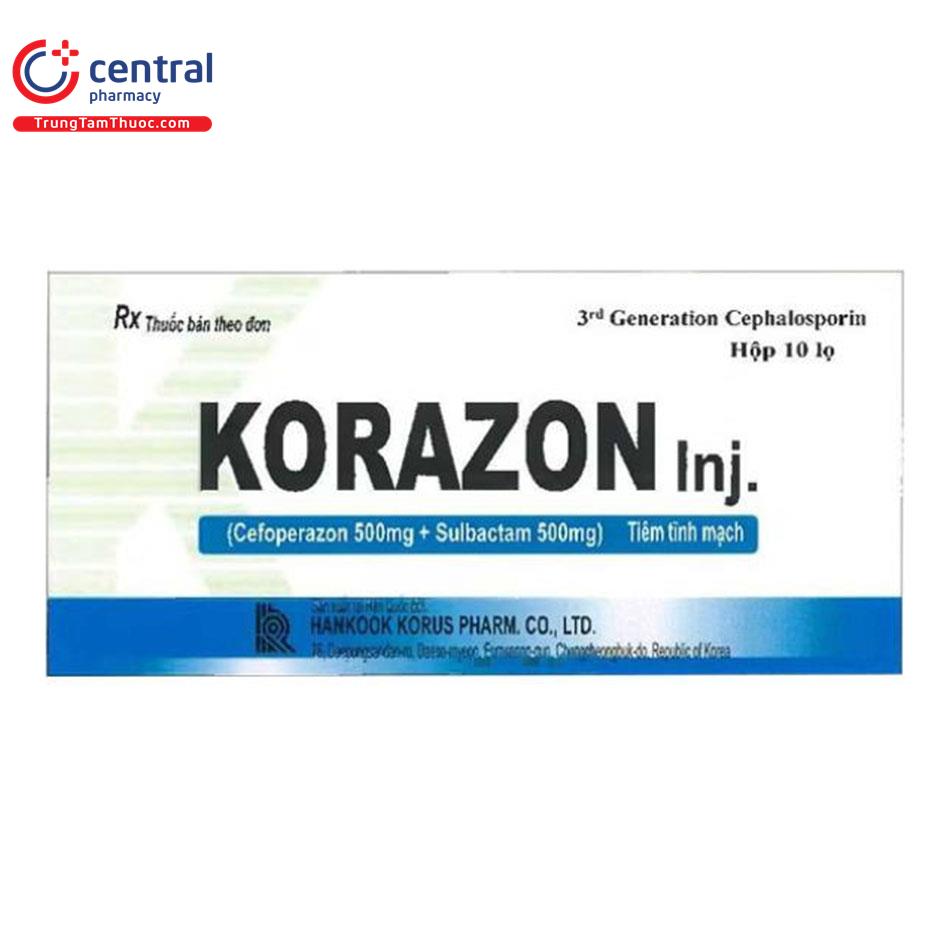 Thuốc Korazon Inj. - Thuốc điều trị nhiễm khuẩn hiệu quả