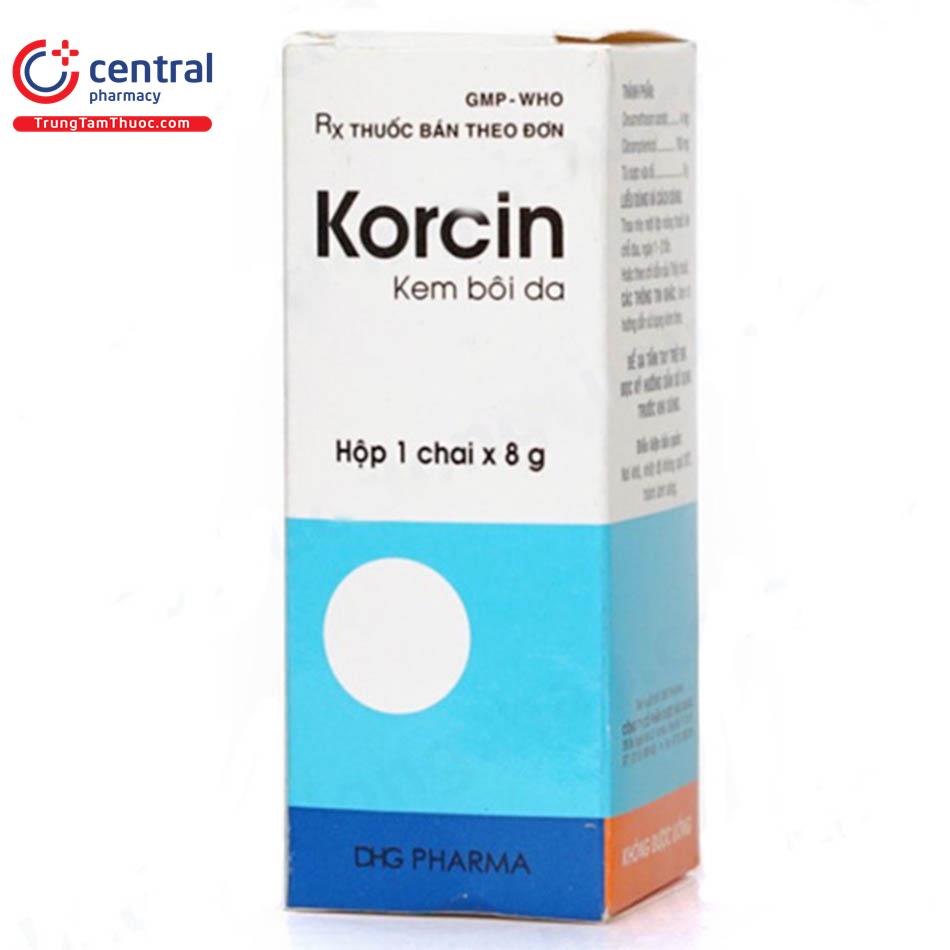[CHÍNH HÃNG] Thuốc Korcin điều trị viêm da, eczema, nhiễm khuẩn