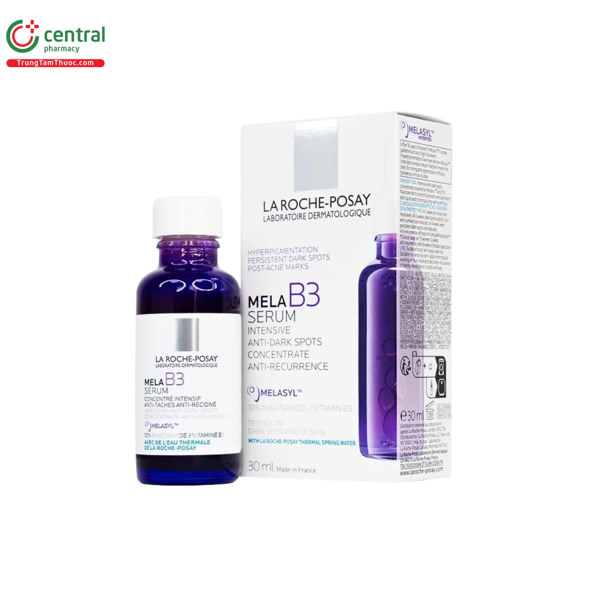 La Roche-Posay Mela B3 Serum giảm thâm nám, dưỡng sáng toàn diện