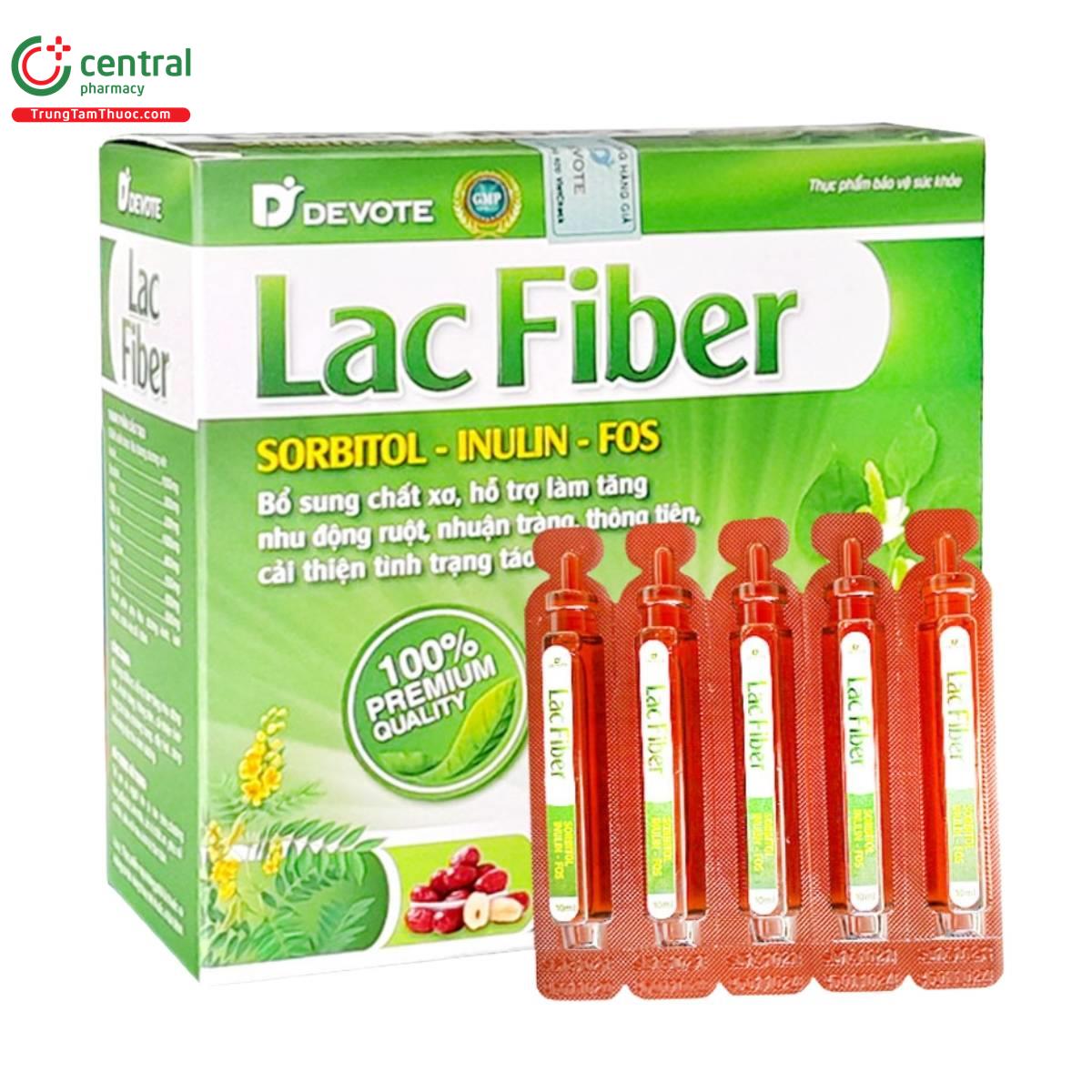 Thuốc Lac Fiber giúp bổ sung chất xơ, nhuận tràng, cải thiện táo bón