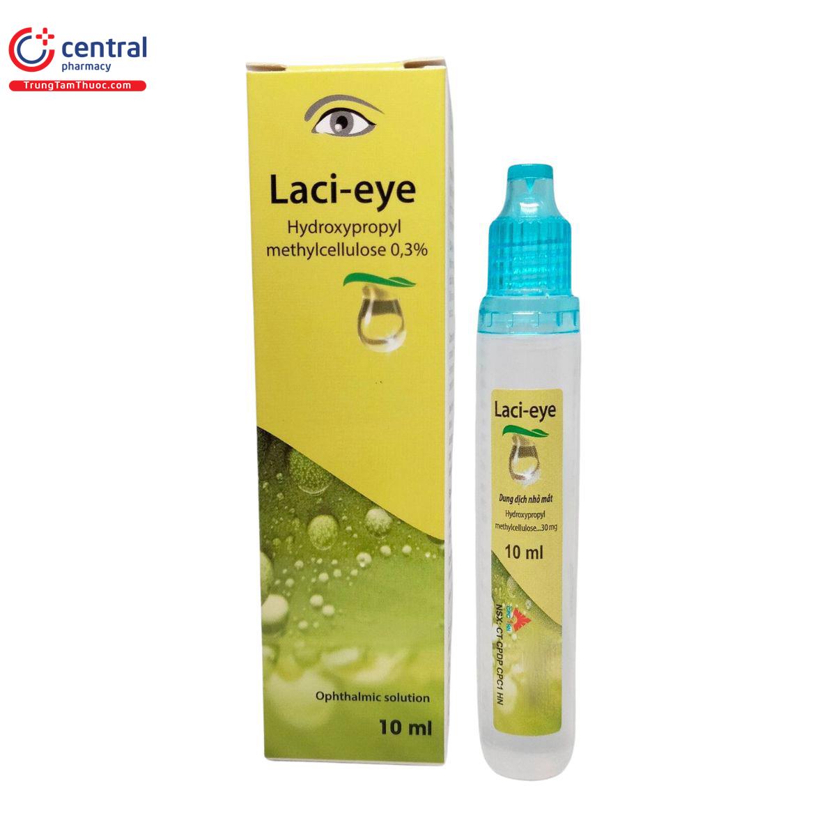 Thuốc Laci-Eye 10ml CPC1 Hà Nội giúp giảm khô, cay, mỏi, kích ứng mắt