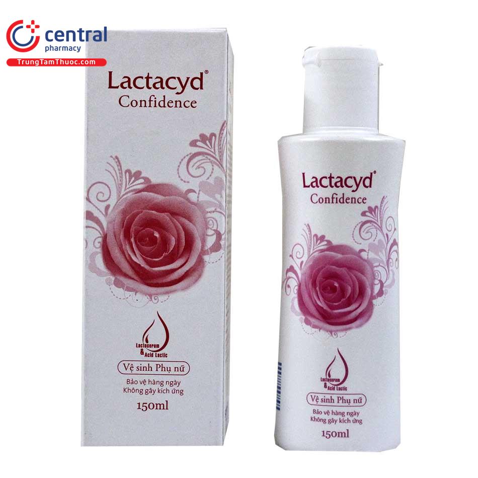 [CHÍNH HÃNG] Dung dịch vệ sinh phụ nữ Lactacyd Confidence 150ml