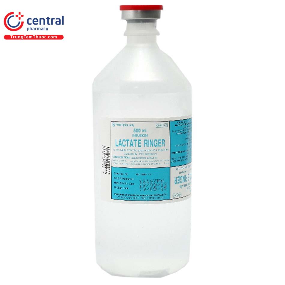 [CHÍNH HÃNG] Dịch truyền tĩnh mạch Lactat Ringer Mekophar 500ml