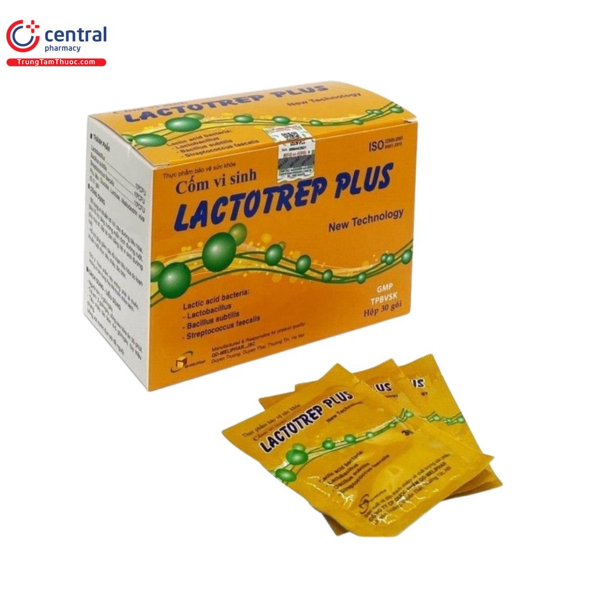 Cốm Lactotrep Plus - Chứa đồng thời 3 chủng lợi khuẩn đường tiêu hóa
