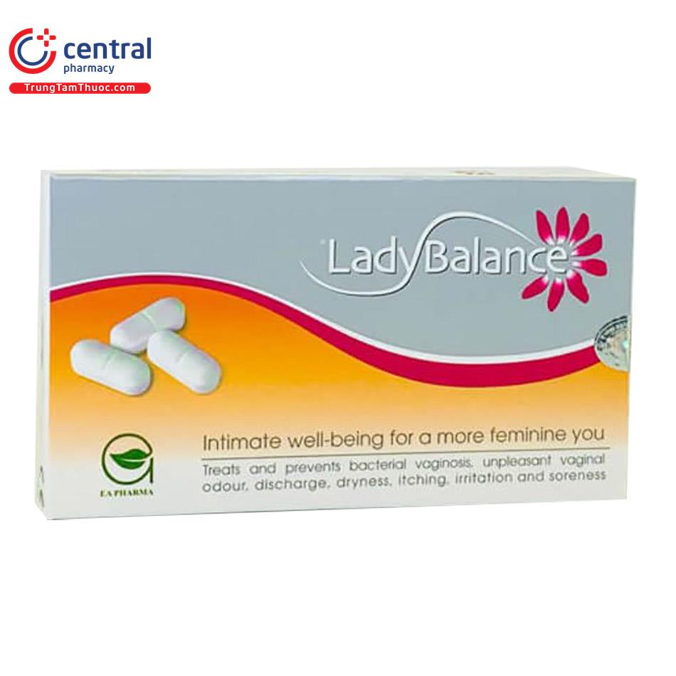 Viên đặt âm đạo Lady Balance: công dụng, cách dùng hiệu quả