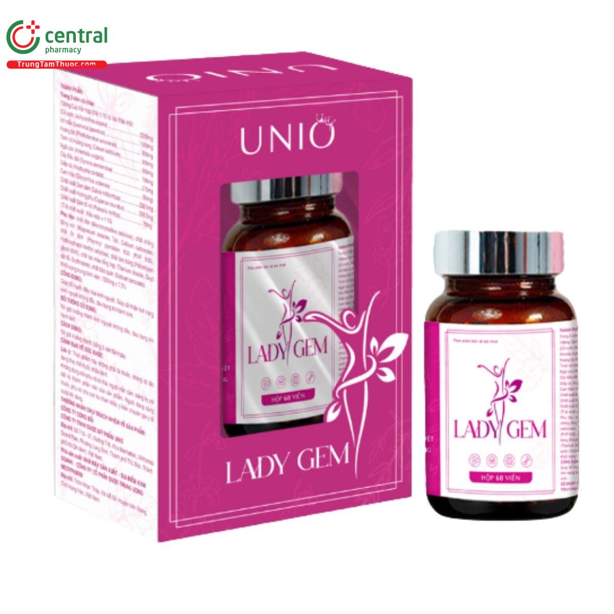 Thuốc Lady Gem hỗ trợ bổ huyết, điều hòa chu kỳ kinh nguyệt
