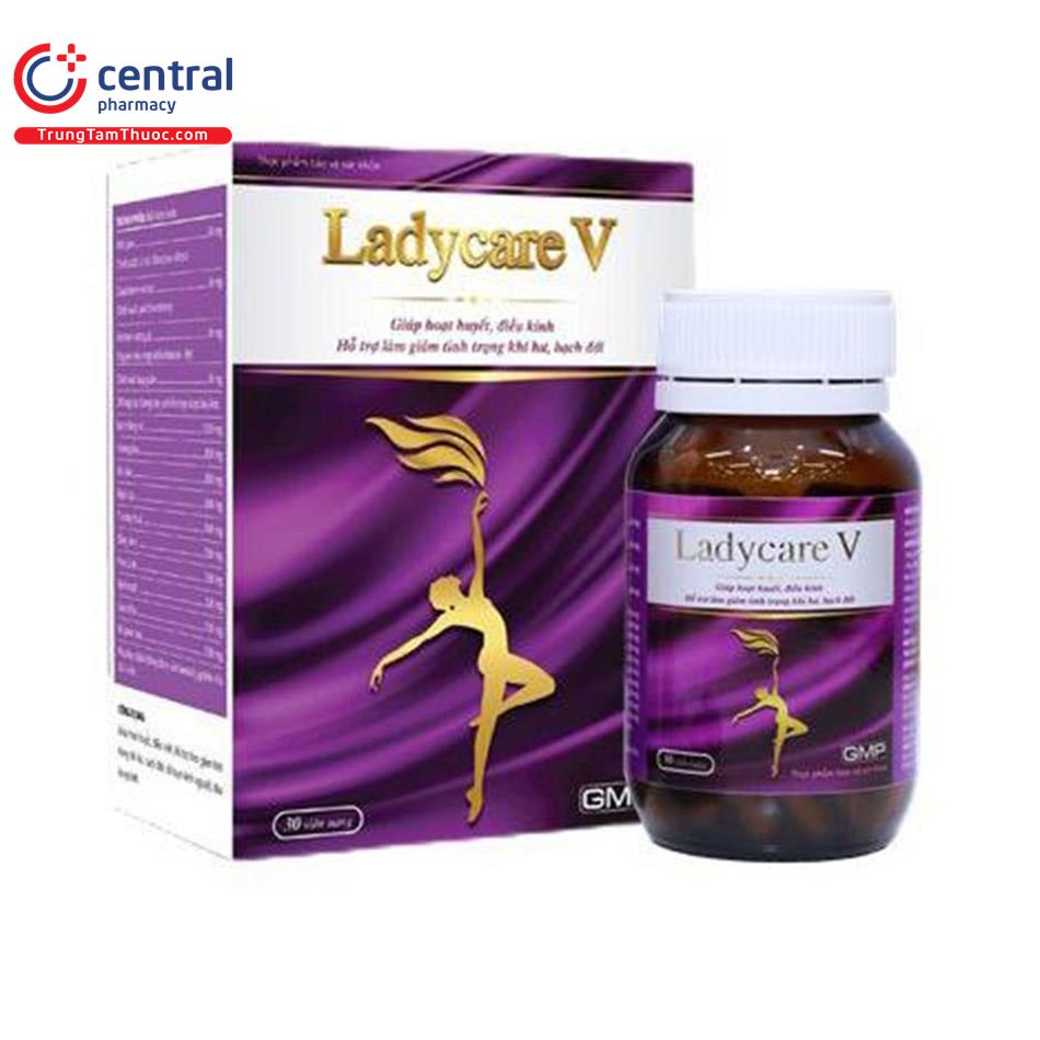 [CHÍNH HÃNG] Viên uống Ladycare V hỗ trợ điều trị viêm nhiễm phụ khoa