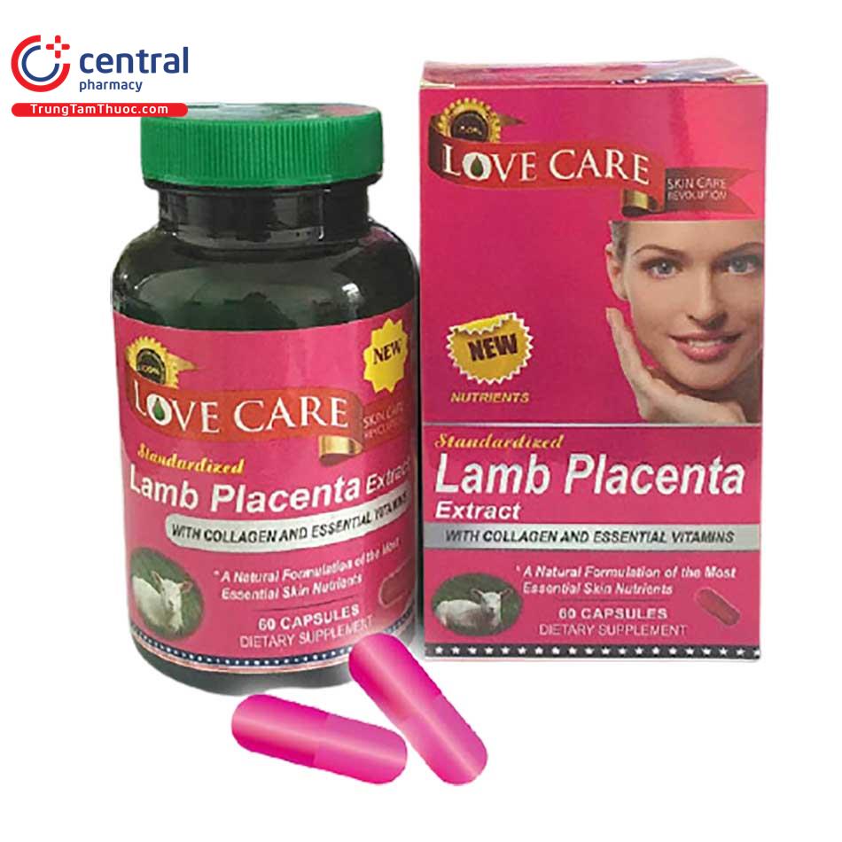 [CHÍNH HÃNG] Thuốc Lamb Placenta Extract chiết xuất nhau thai cừu