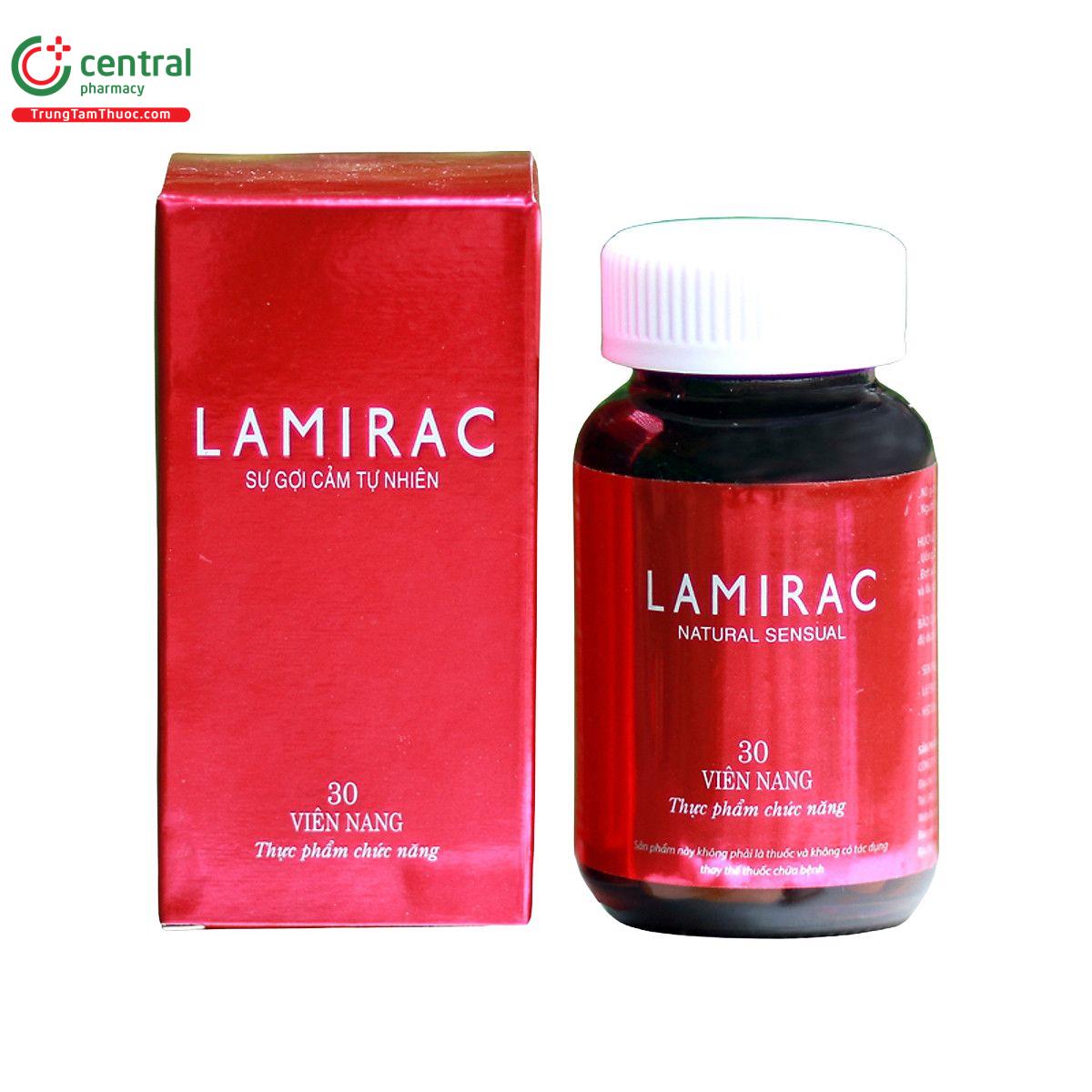 Lamirac - Hỗ trợ tăng nội tiết tố nữ, chống lão hóa, giảm nám sạm da