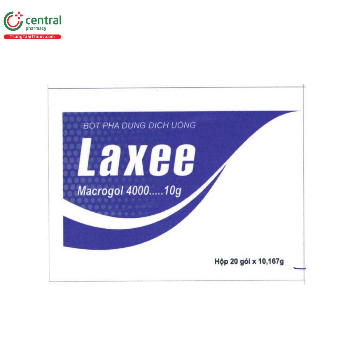 Thuốc Laxee - Điều trị triệu chứng táo bón ở người lớn và trẻ em