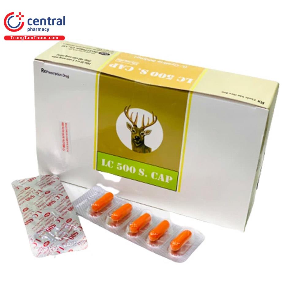 [CHÍNH HÃNG] Thuốc LC 500 S. Cap - ngăn rụng tóc, giảm mụn trứng cá