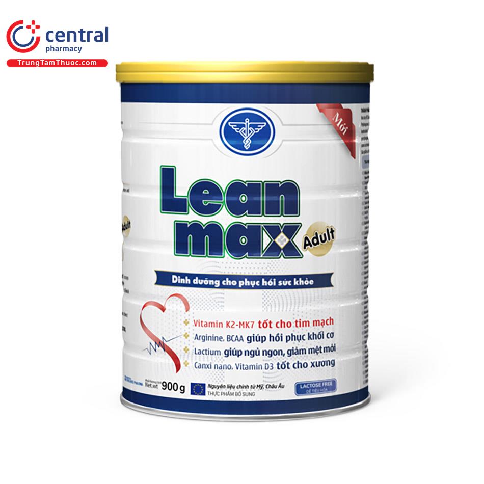 [CHÍNH HÃNG] Sữa bột Leanmax Adult cấp dưỡng chất cho bé từ 10 tuổi
