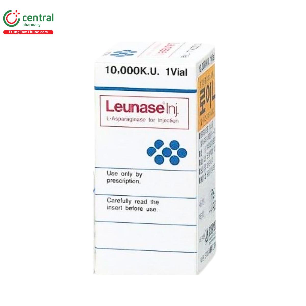 Thuốc Leunase 10.000K.U điều trị bạch cầu cấp tính và u lympho ác tính