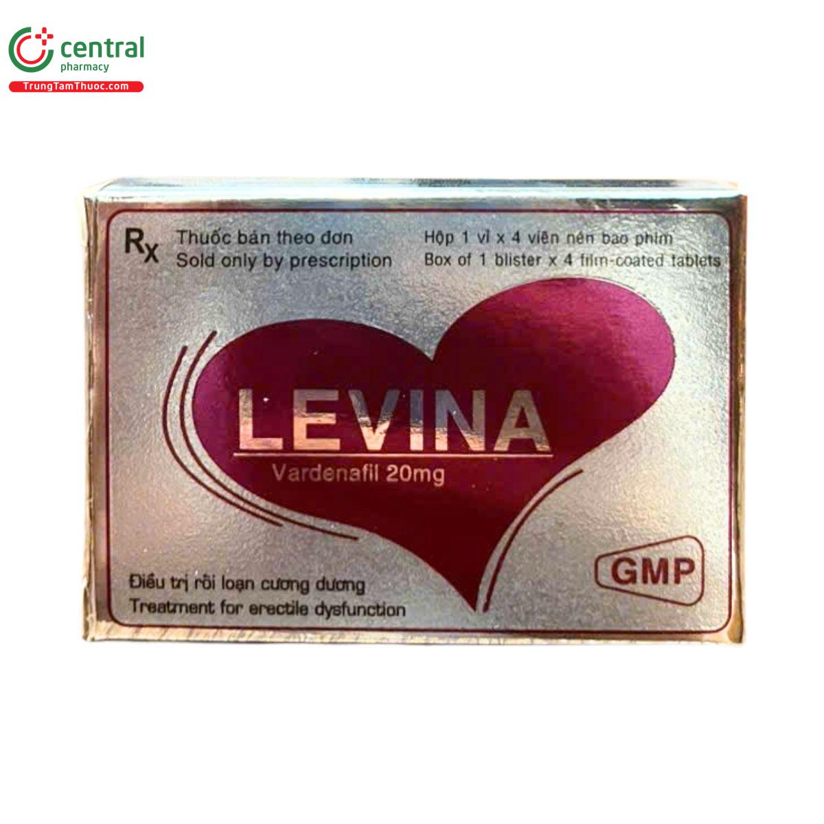 [CHÍNH HÃNG] Thuốc Levina 20mg - Cách lấy lại bản lĩnh đàn ông