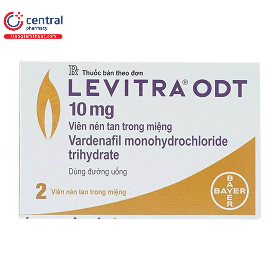 Thuốc Levitra ODT 10mg- thuốc điều trị rối loạn cương dương