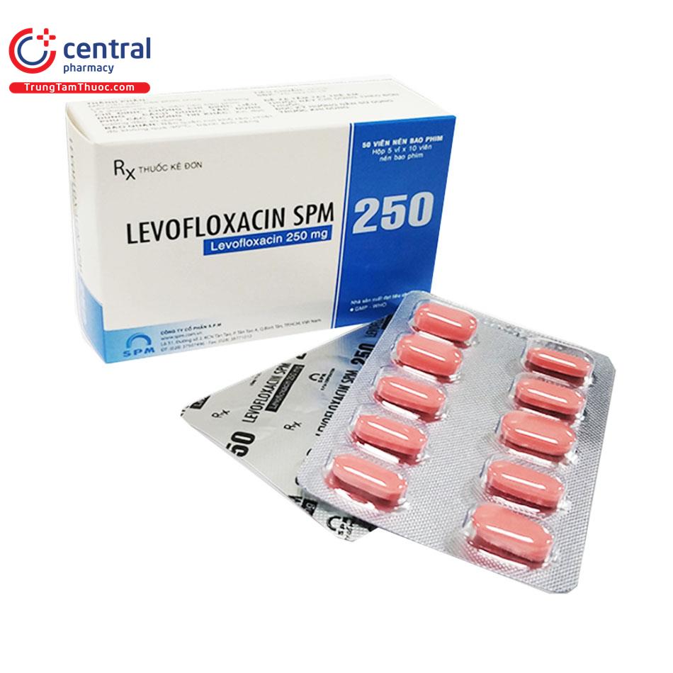 [CHÍNH HÃNG] Thuốc Levofloxacin SPM 250 điều trị nhiễm khuẩn hiệu quả
