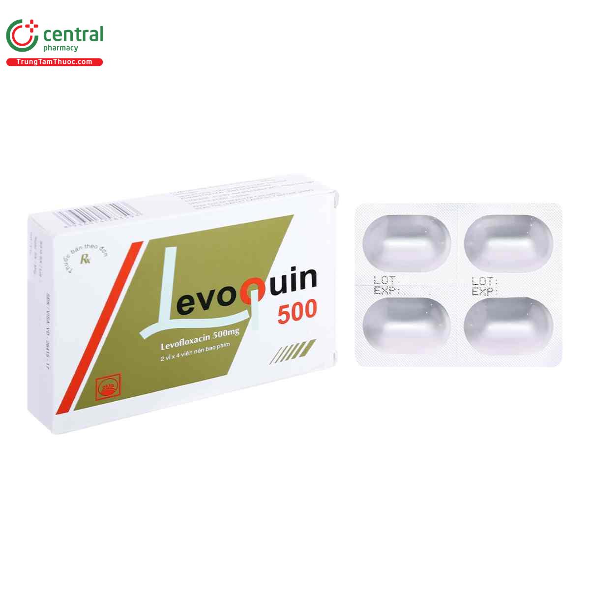 Thuốc Levoquin 500 điều trị nhiễm khuẩn viêm xoang cấp hiệu quả