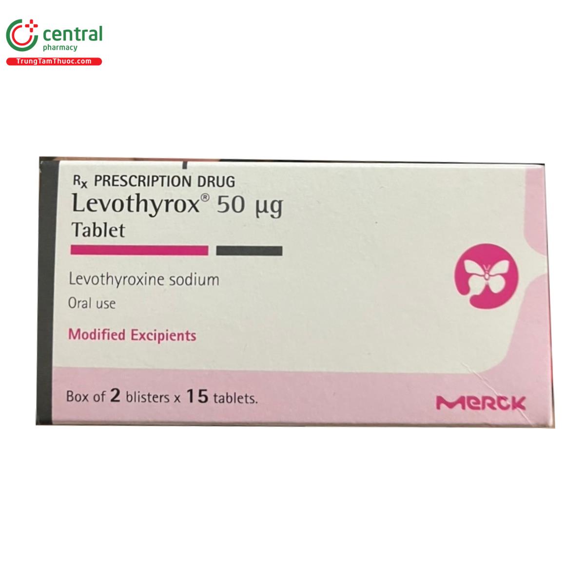 Thuốc Levothyrox 50mcg: Liều dùng, tác dụng phụ và giá bán
