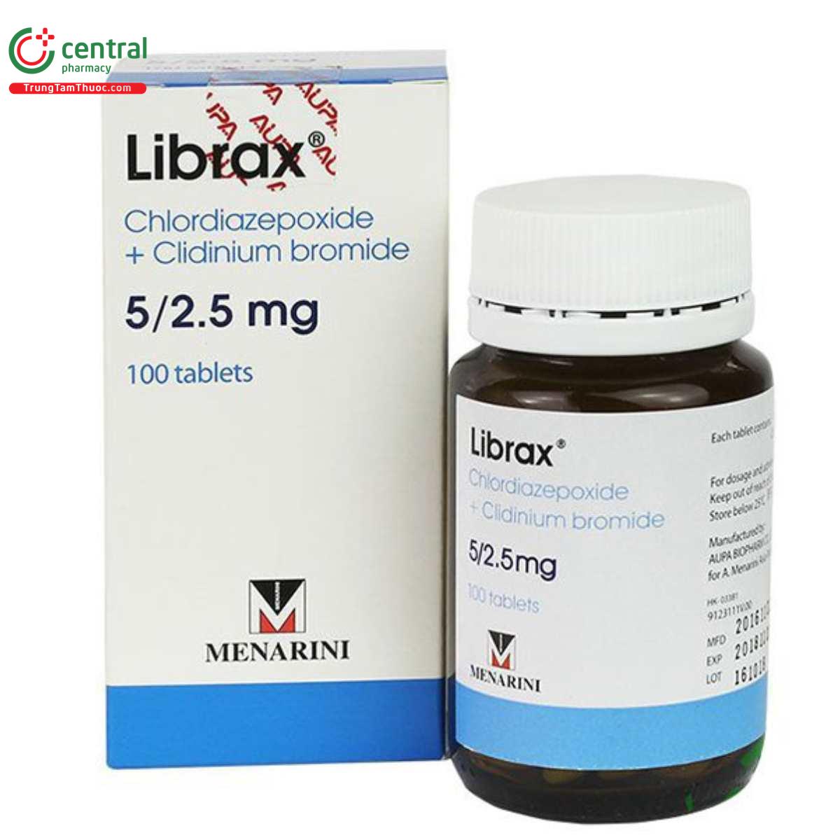 Thuốc Librax: công dụng, cách dùng, đối tượng và lưu ý sử dụng