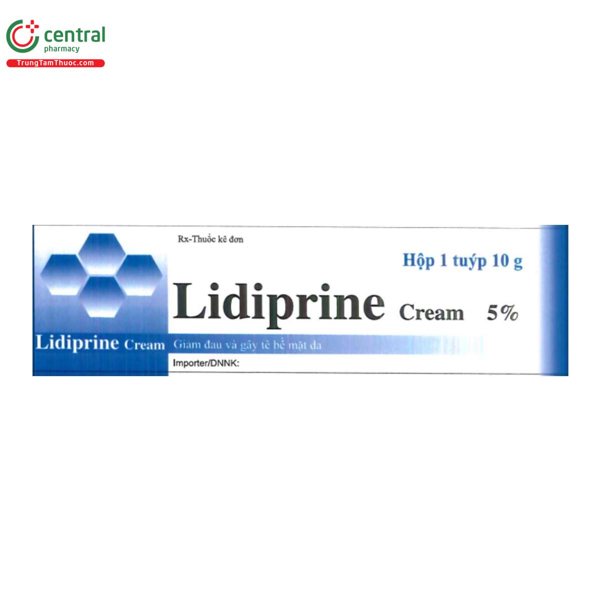 Thuốc Lidiprine Cream 5% gây tê tại chỗ các vết loét ở chân để làm sạch