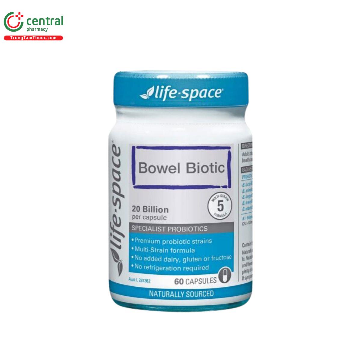 Thuốc Life-Space Bowel Biotic cân bằng hệ vi sinh đường ruột cho tiêu ...