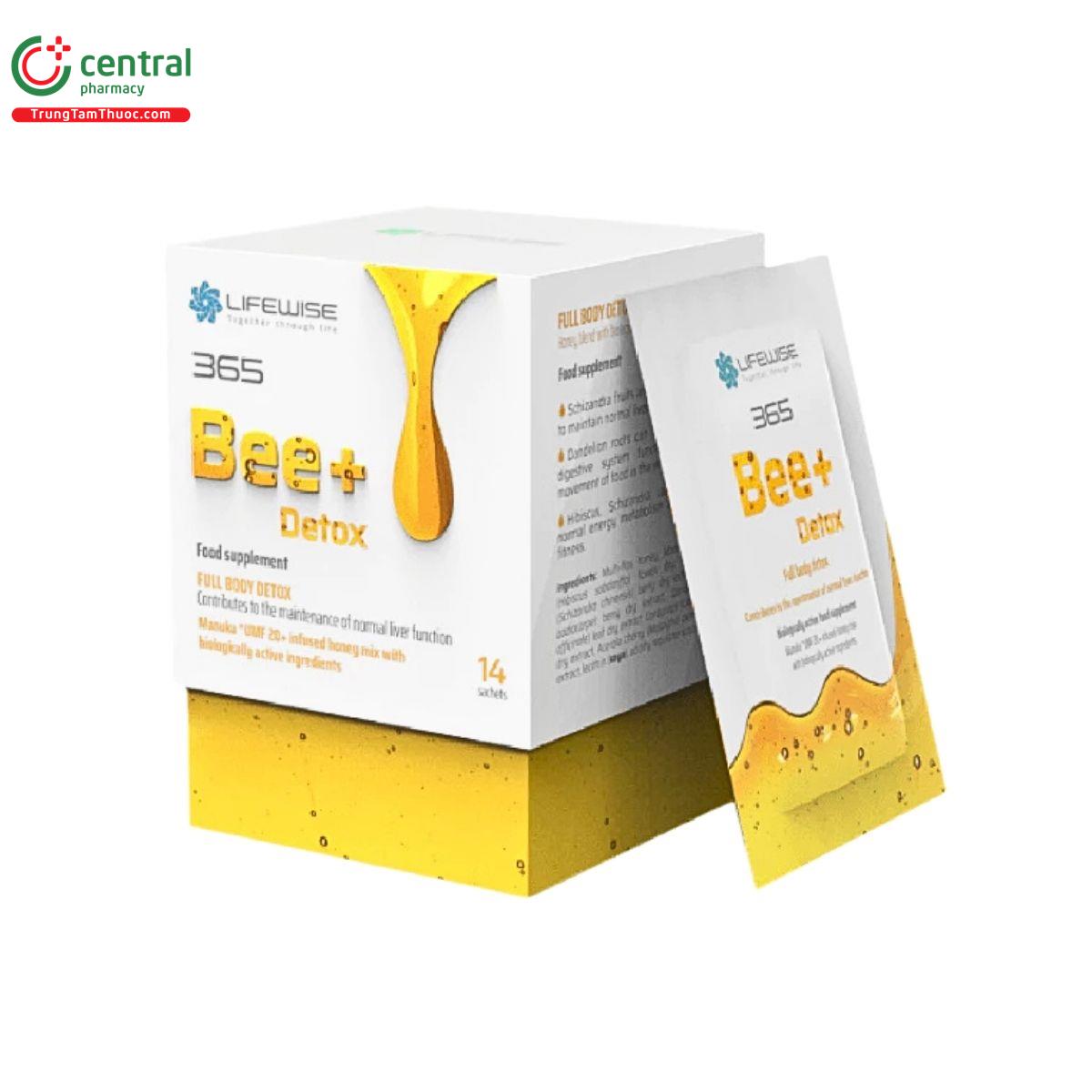 LifeWise 365 Bee+ Detox hỗ trợ cải thiện chức năng gan, giải độc gan