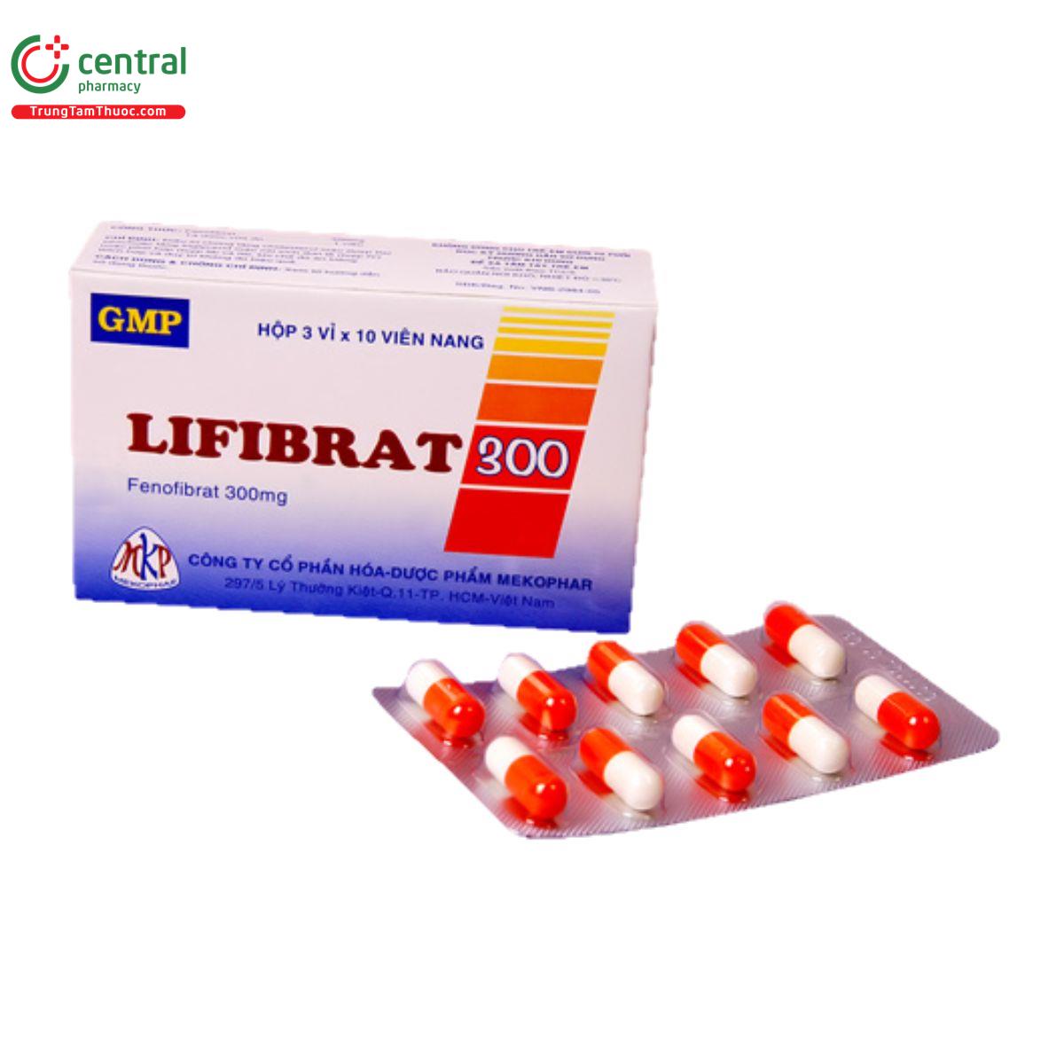 Thuốc Lifibrat 300 điều trị rối loạn mỡ máu, ngừa xơ vữa lòng mạch