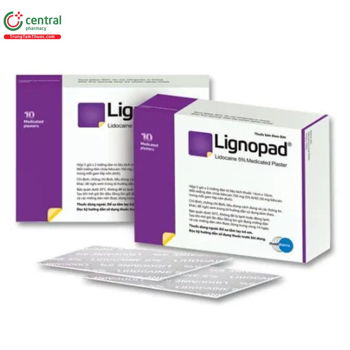 Thuốc Lignopad 5% - giảm triệu chứng đau dây thần kinh sau nhiễm Herpes